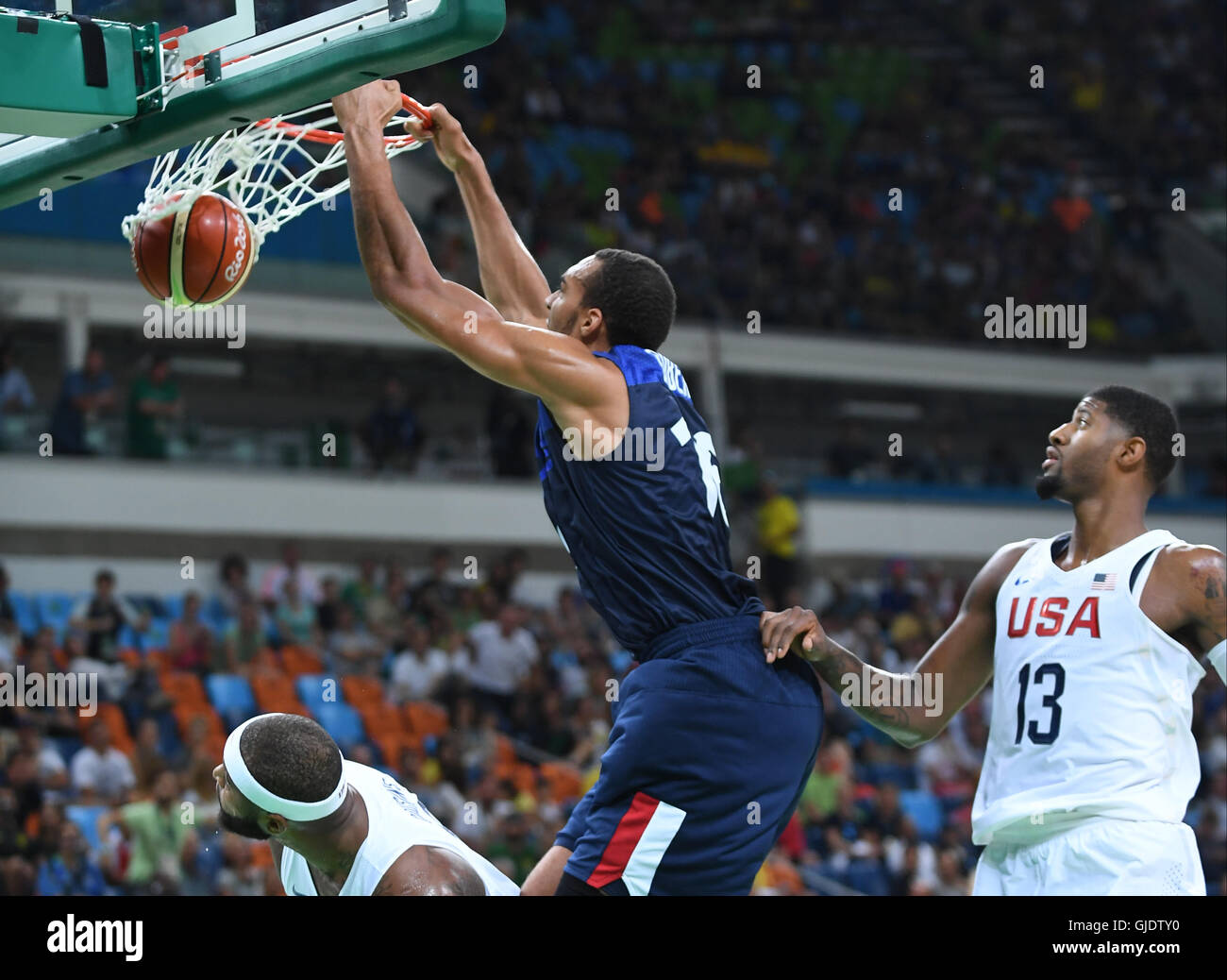 Rio 2016 basketball france hi-res stock photography and images - Alamy
