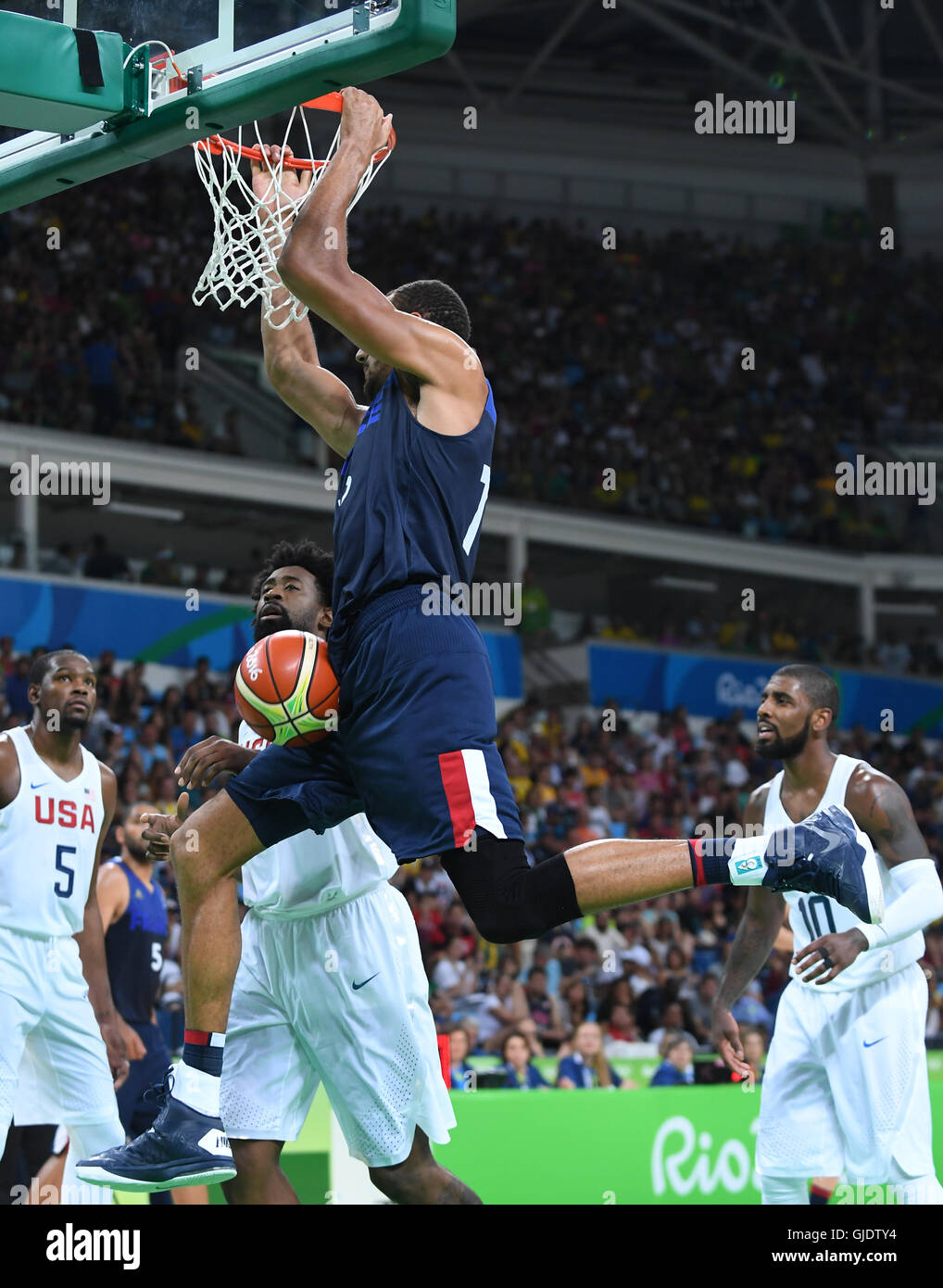 Rio 2016 basketball france hi-res stock photography and images - Alamy