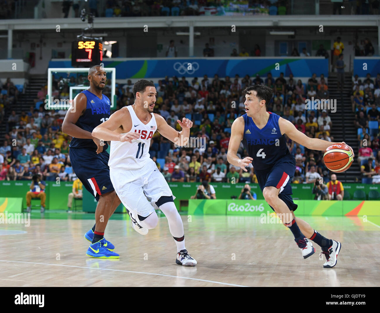 Rio de Janeiro, Brazil. 14th Aug, 2016. Olympic Games mens basketball ...