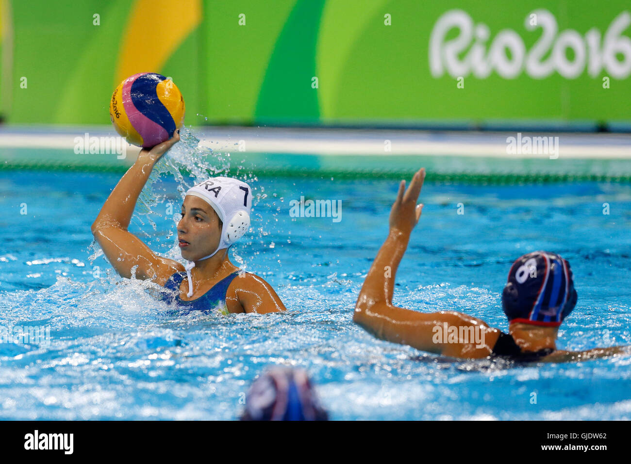 Rio de Janeiro, Brazil. 15th August, 2016. 2016 WATER POLO OLYMPICS ...