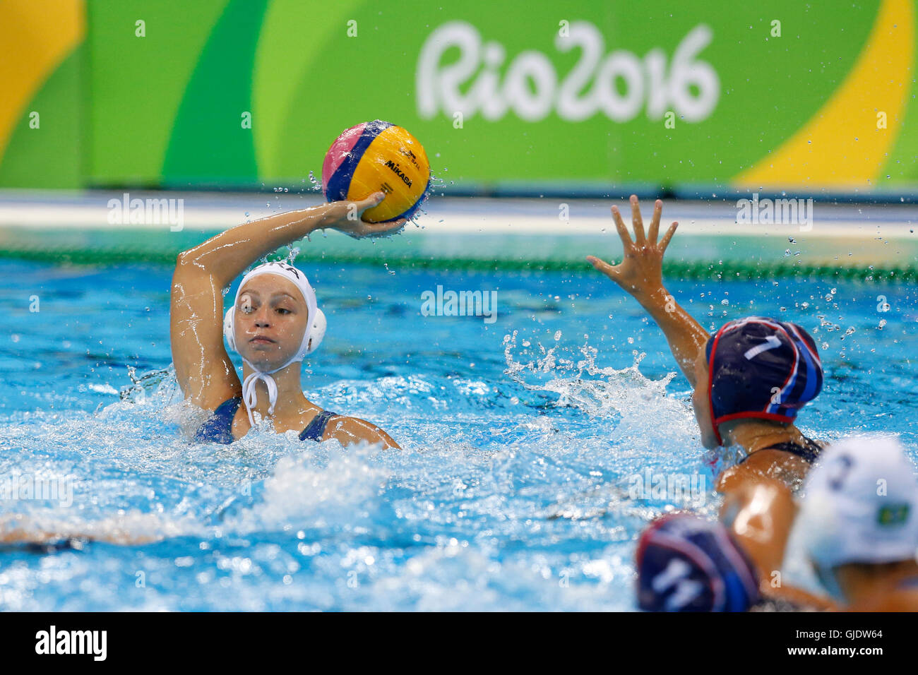 Rio de Janeiro, Brazil. 15th August, 2016. 2016 WATER POLO OLYMPICS ...