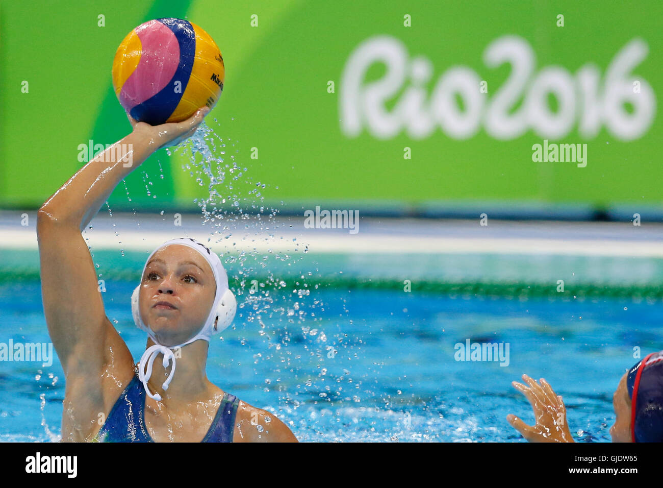 Rio de Janeiro, Brazil. 15th August, 2016. 2016 WATER POLO OLYMPICS ...