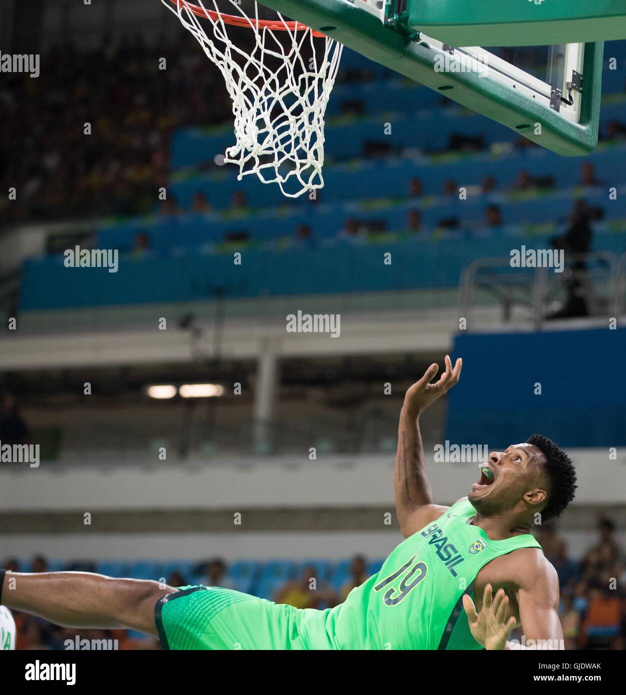 Rio de Janeiro, Brazil. 15th August, 2016. RIO 2016 OLYMPICS BASKETBALL ...