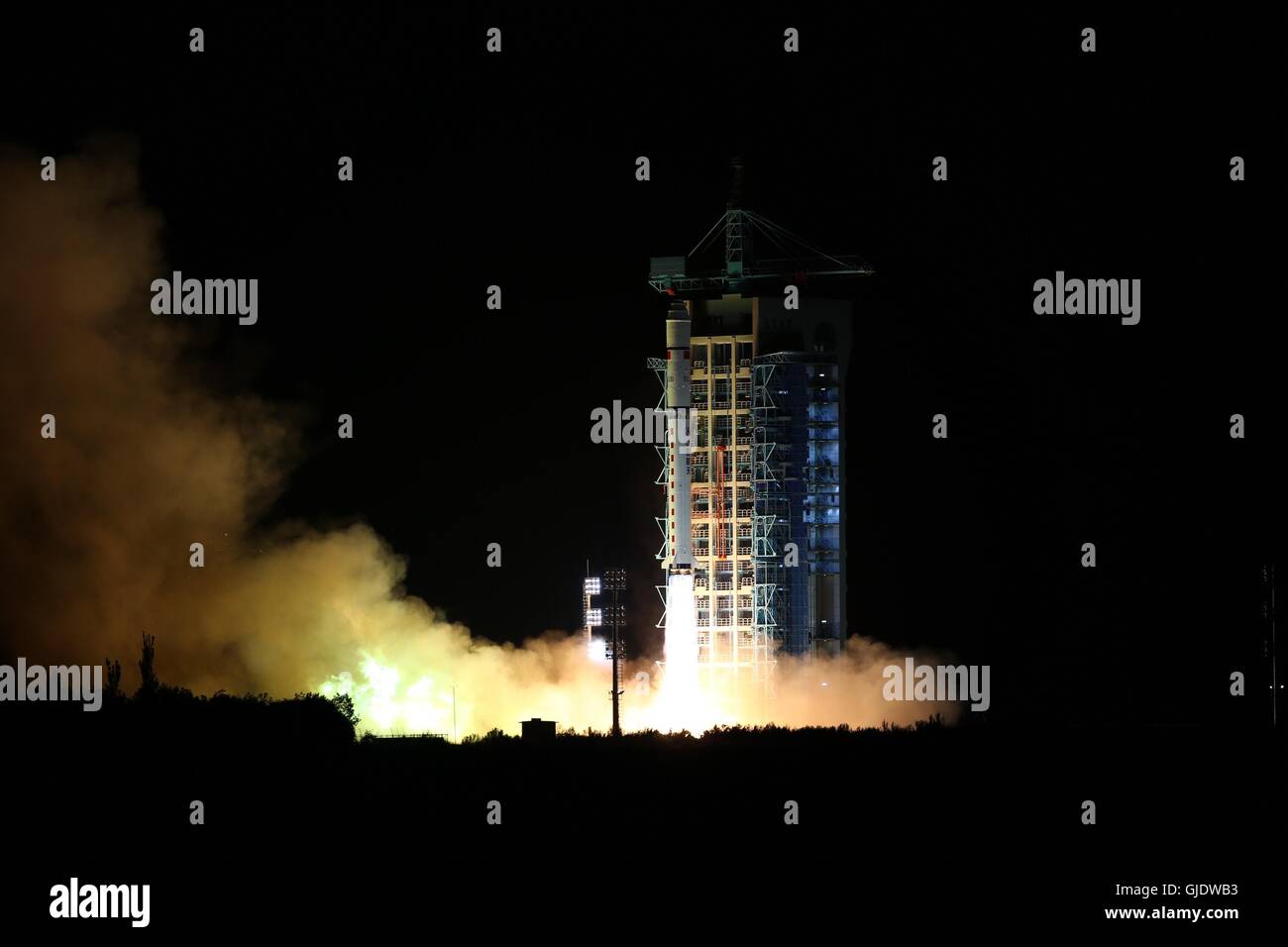 Jiuquan, China's Gansu Province. 16th Aug, 2016. China launches the ...