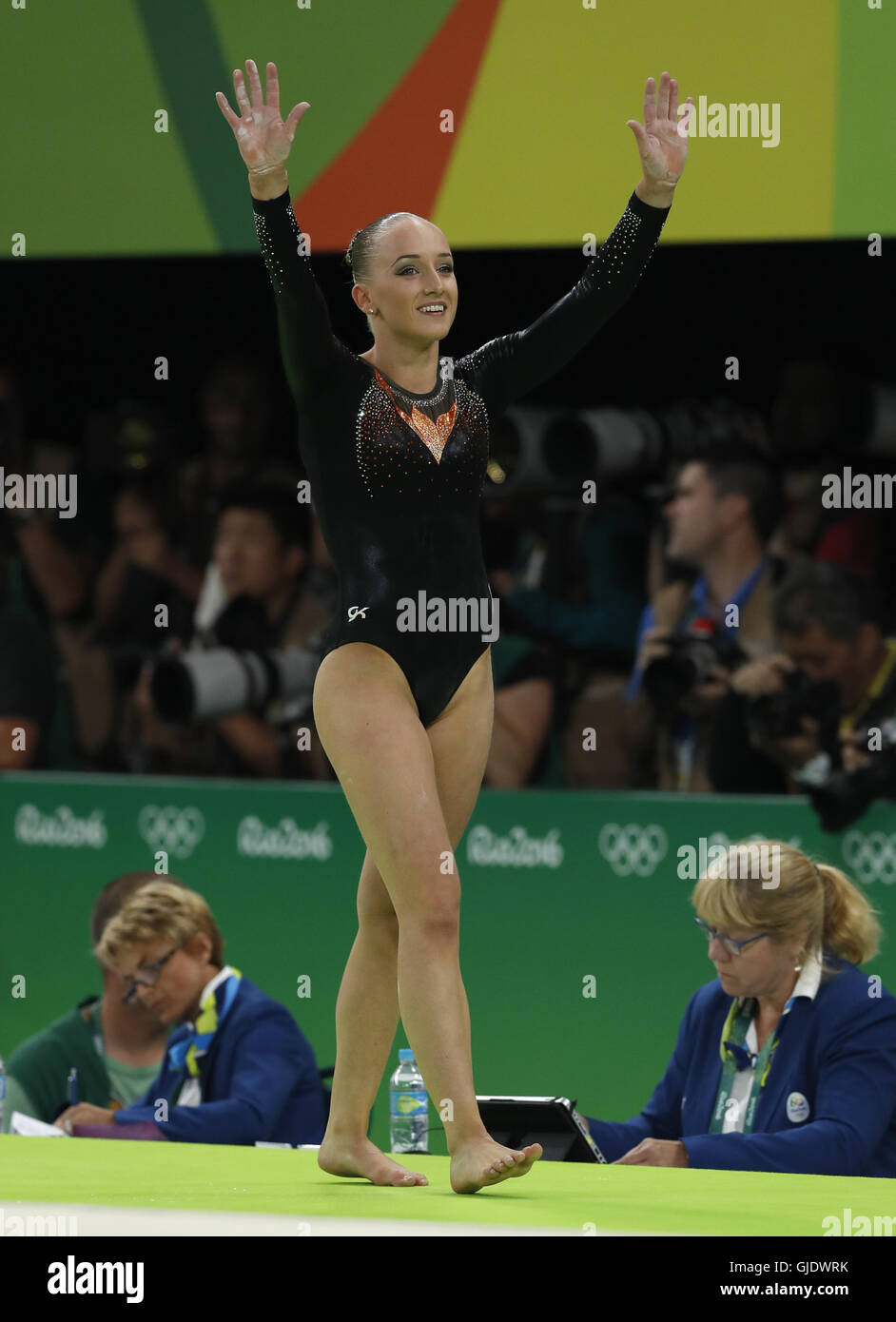 Rio De Janeiro, Brazil. 15th Aug, 2016. The Netherlands' Sanne Wevers ...