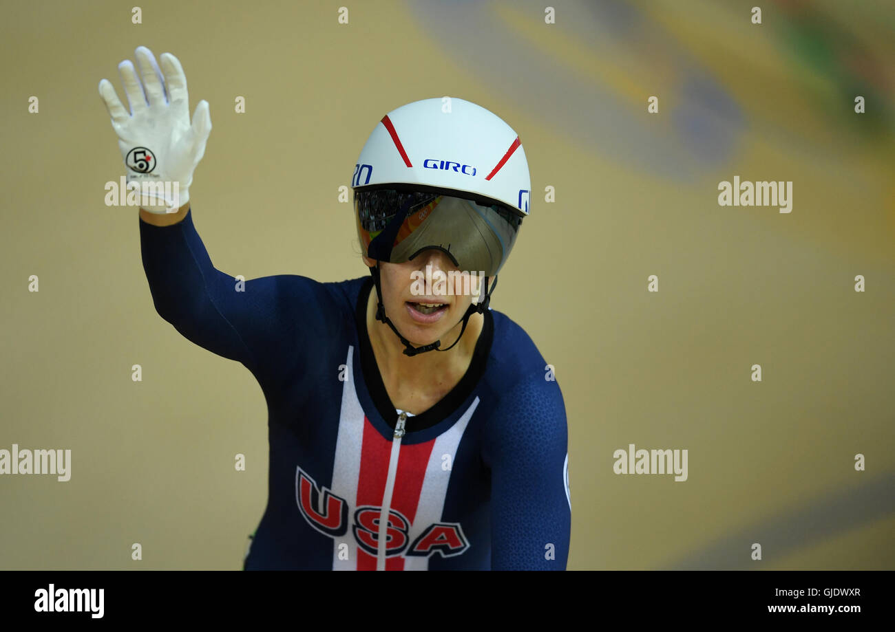 Rio de Janeiro, Brazil. 15th Aug, 2016. Annette Edmondson of the USA ...