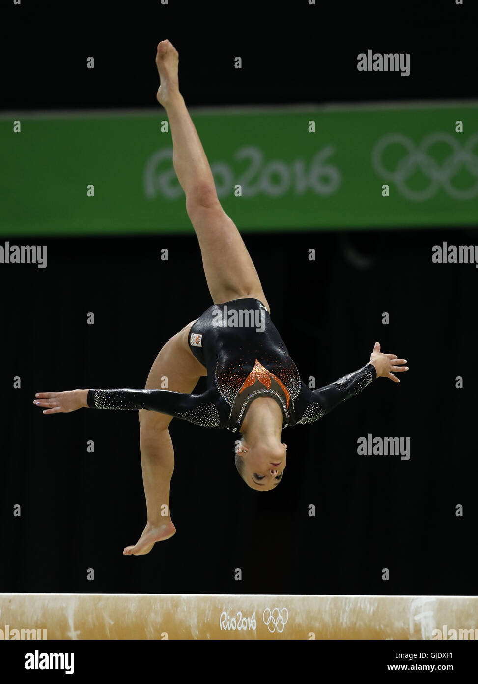 Rio De Janeiro, Brazil. 15th Aug, 2016. The Netherlands' Sanne Wevers ...