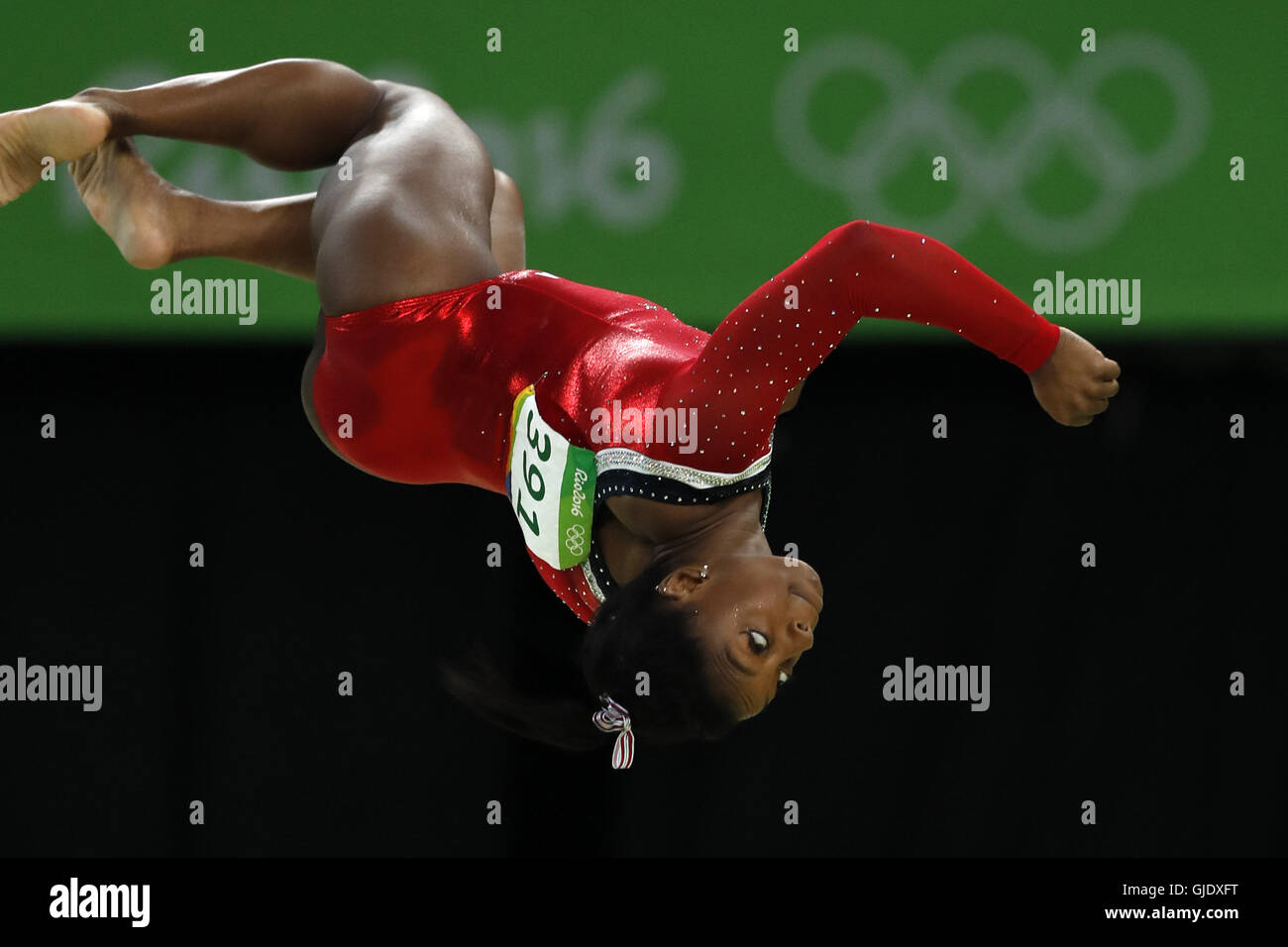 Rio De Janeiro, Brazil. 15th Aug, 2016. Simone Biles of the United ...