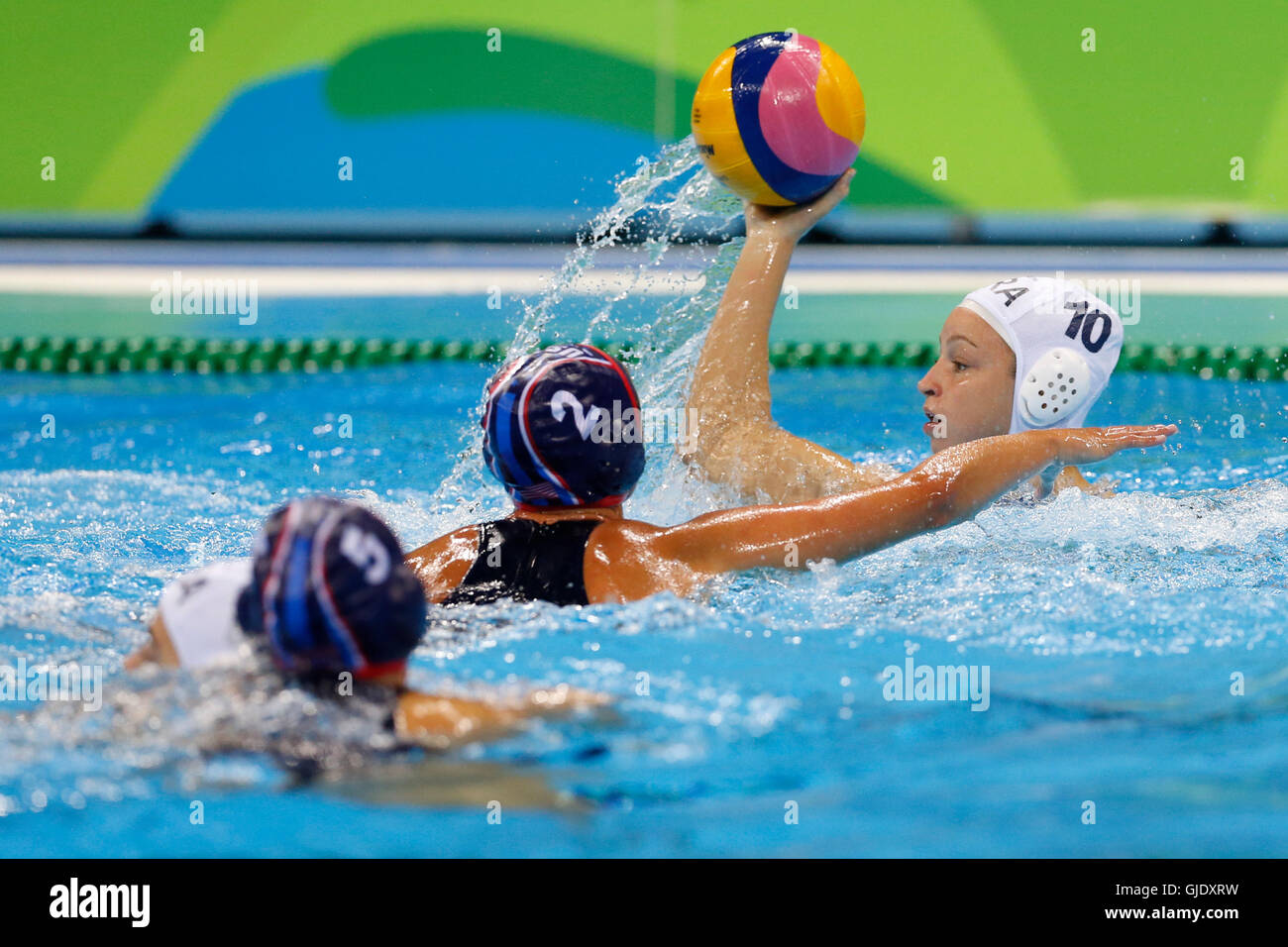 Rio de Janeiro, Brazil. 15th August, 2016. 2016 WATER POLO OLYMPICS ...