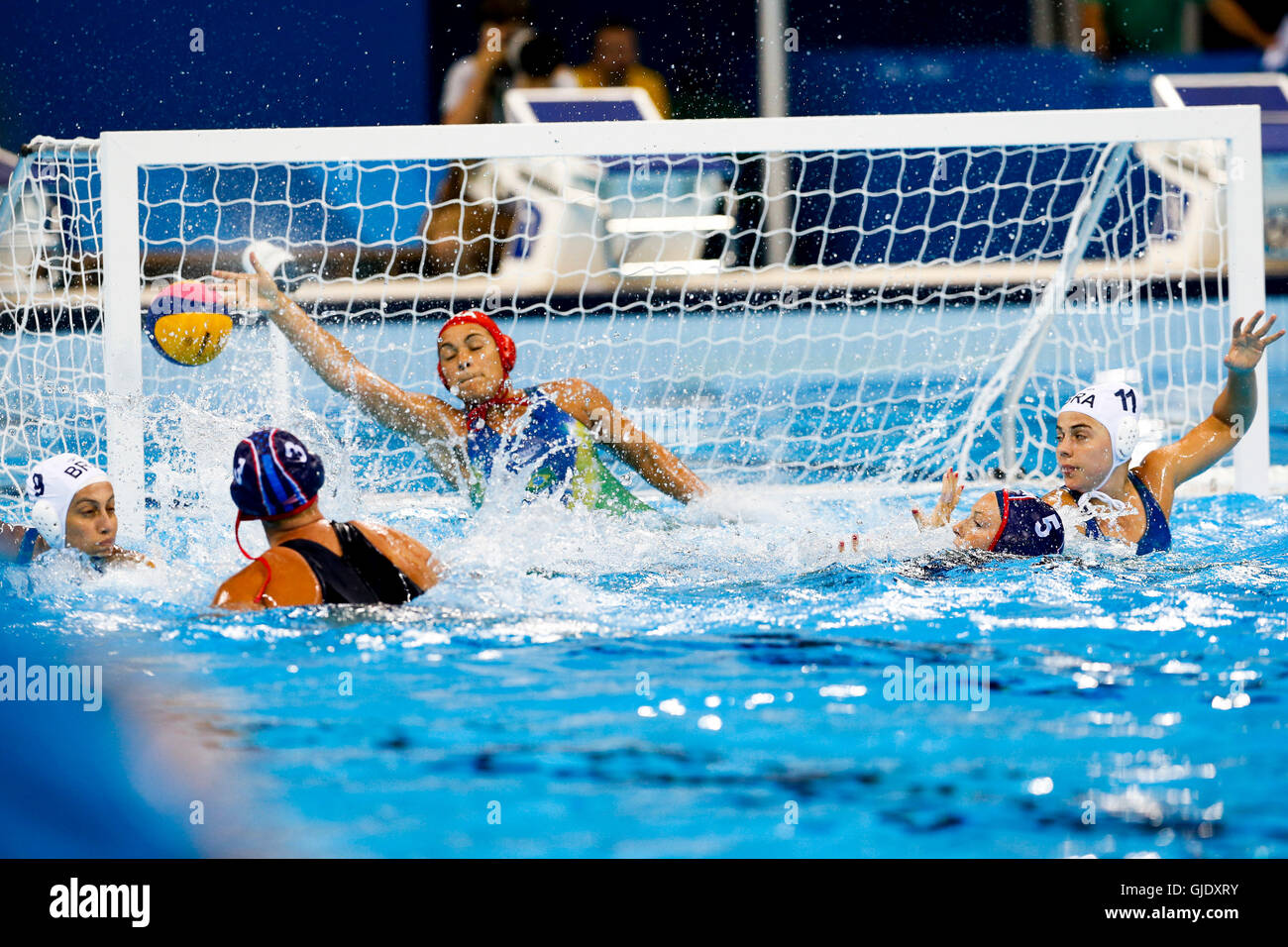 Rio de Janeiro, Brazil. 15th August, 2016. 2016 WATER POLO OLYMPICS ...