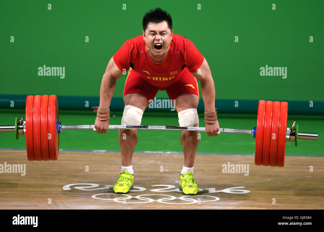 Rio De Janeiro, Brazil. 15th Aug, 2016. China's Yang Zhe competes ...