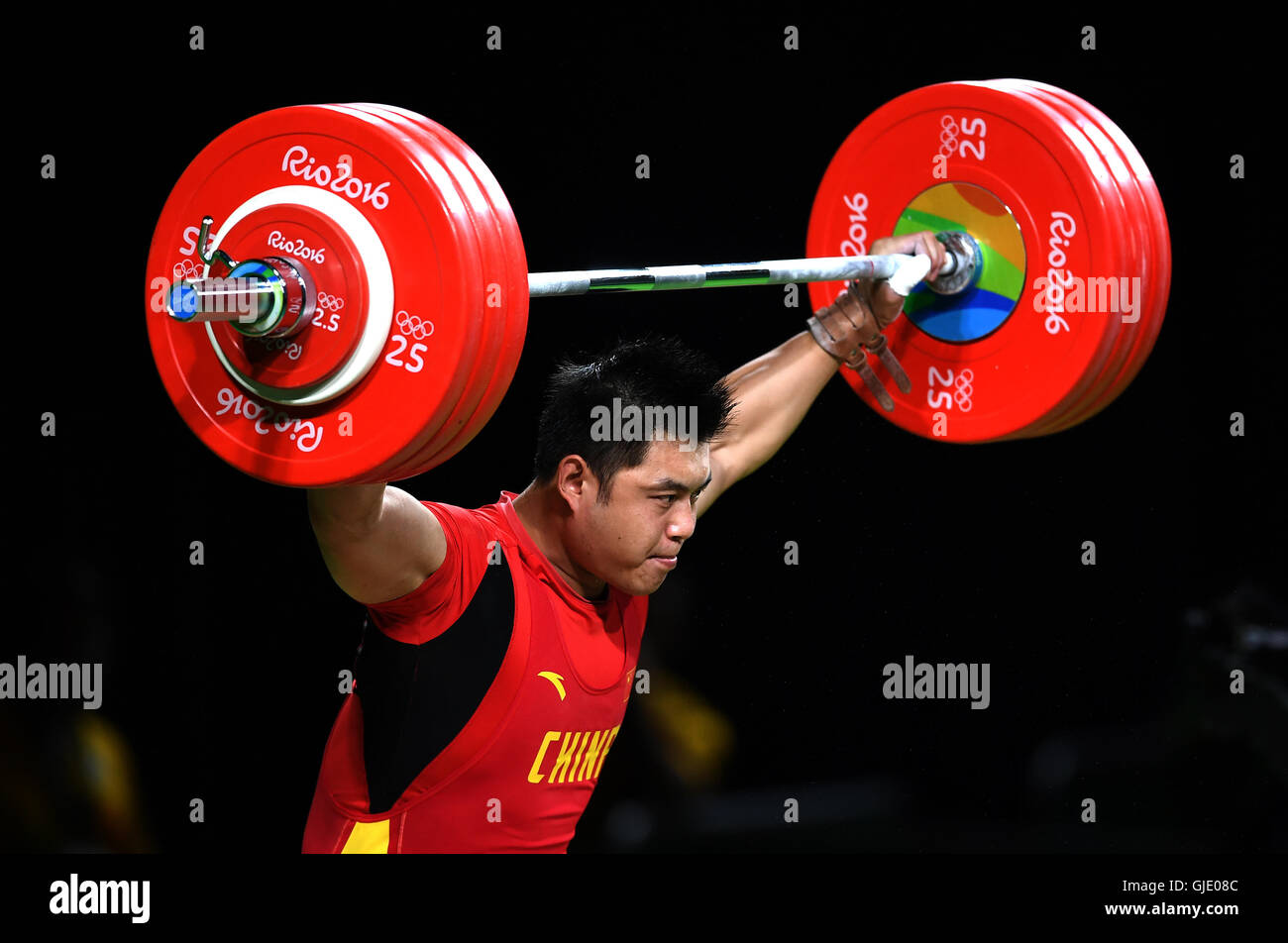 Rio De Janeiro, Brazil. 15th Aug, 2016. China's Yang Zhe competes ...