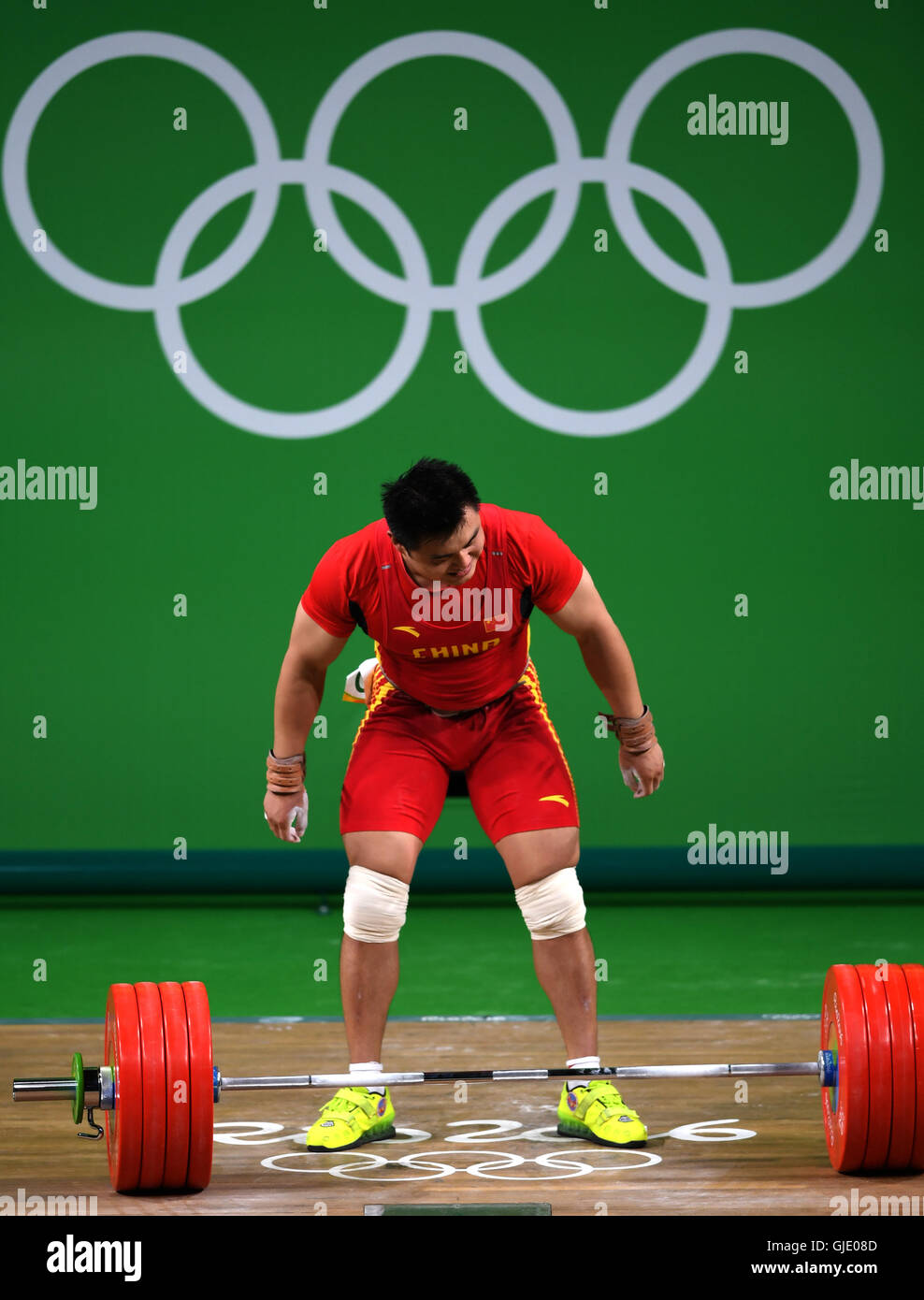 Rio De Janeiro, Brazil. 15th Aug, 2016. China's Yang Zhe competes ...