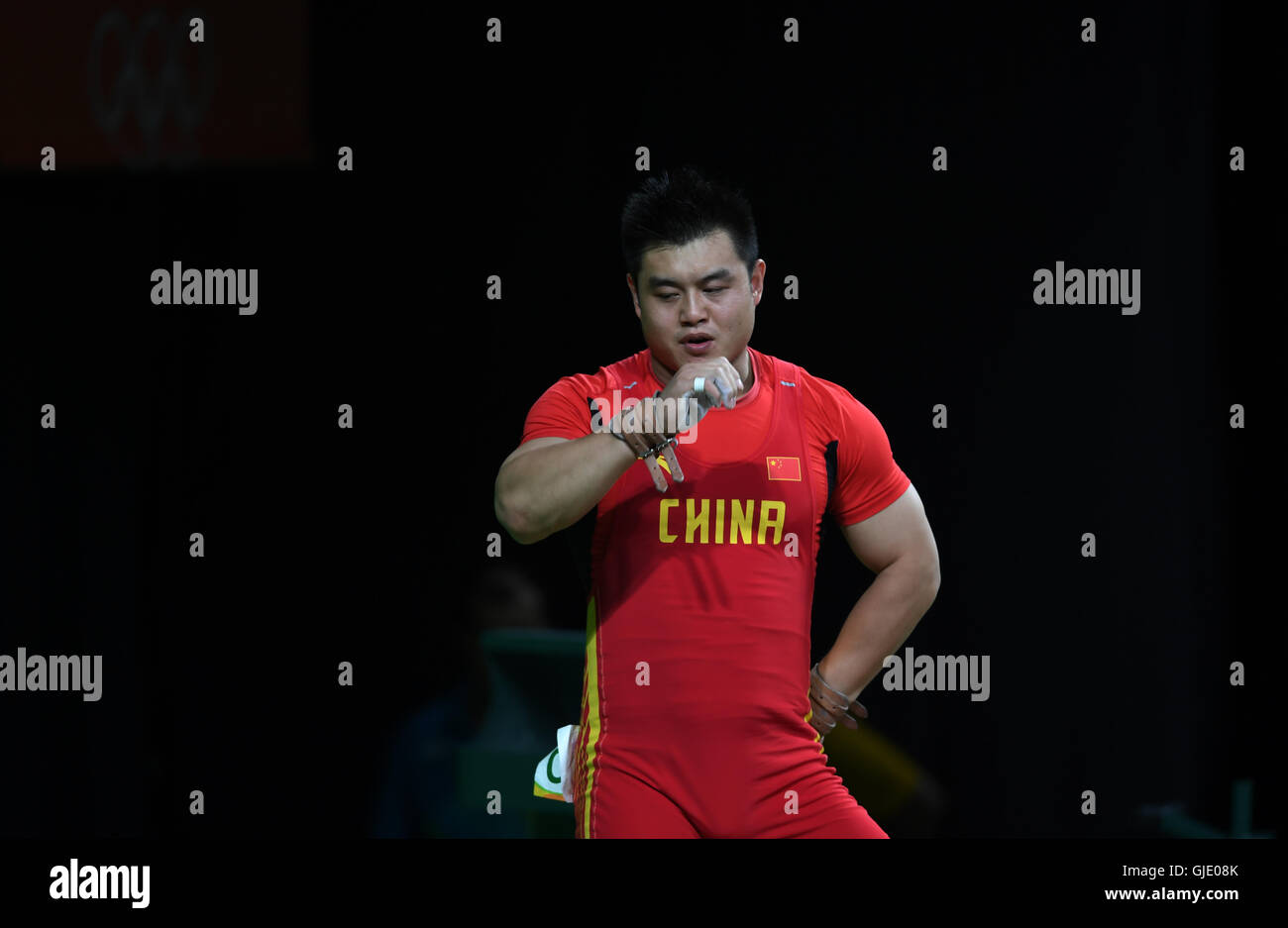 Rio De Janeiro, Brazil. 15th Aug, 2016. China's Yang Zhe competes ...