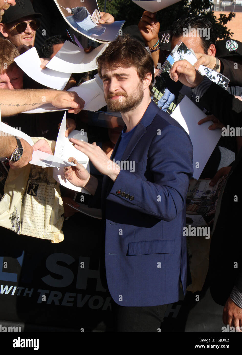 New York, USA. 15th August, 2016. Daniel Radcliffe at The Daily Show ...
