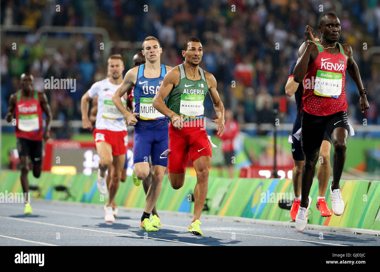 Rio De Janeiro, Brazil. 15th Aug, 2016. Lekuta David Rudisha of Kenya ...