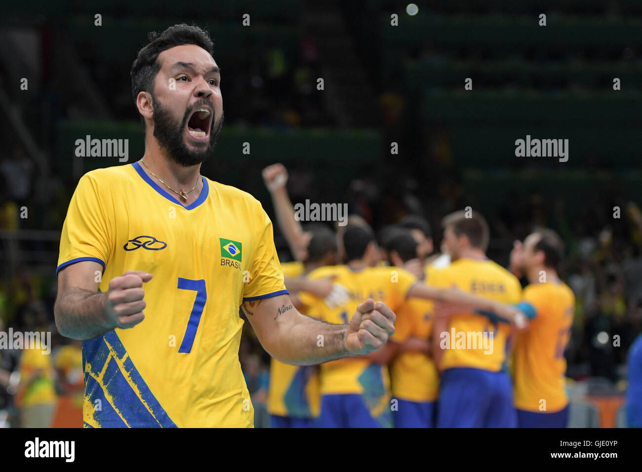 Rio de Janeiro, Brazil. 15th August, 2016. William ARJONA (BRA ...
