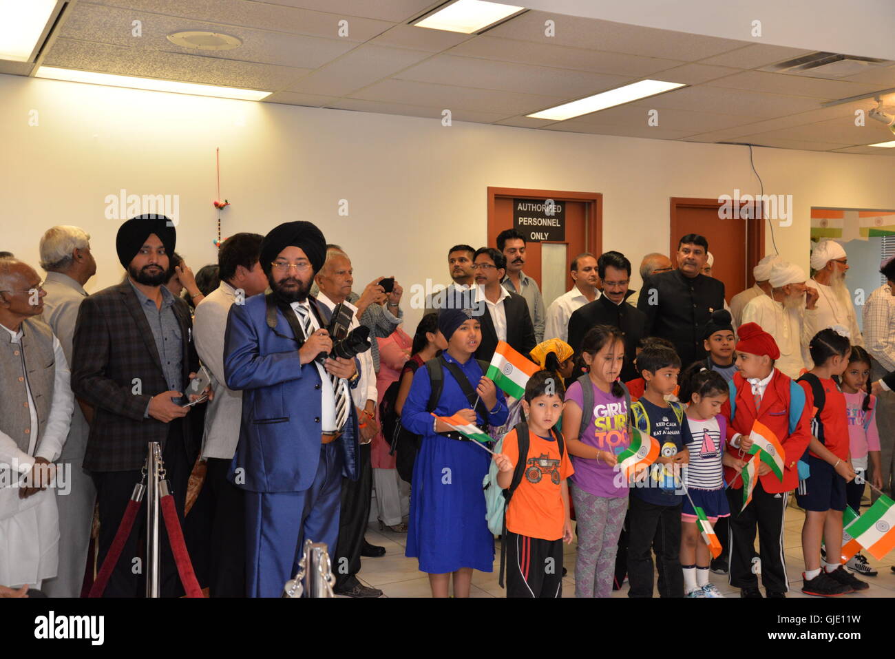 Toronto, Canada. 15th August, 2016. Consulate General of India (Toronto ...