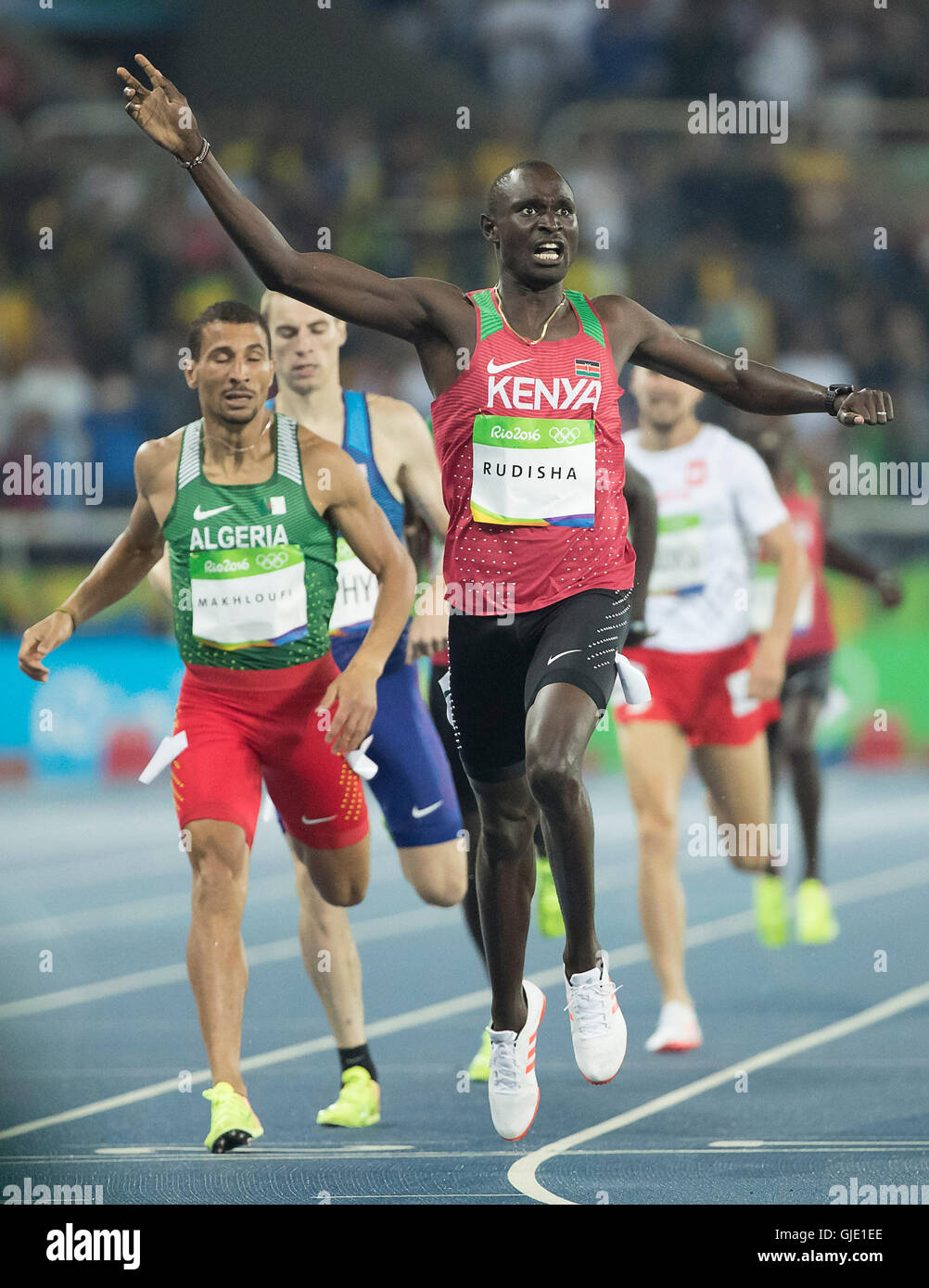 Rio de Janeiro, RJ, Brazil. 15th Aug, 2016. OLYMPICS ATHLETICS: David ...