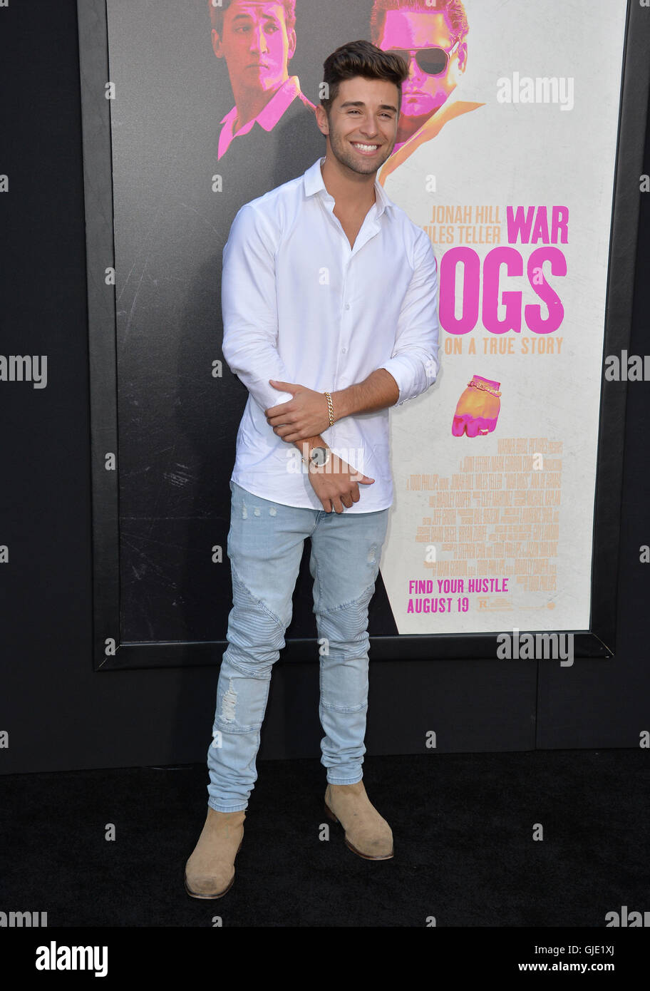 Los Angeles, California, USA. 15th August, 2016. Rapper Jake Miller at ...