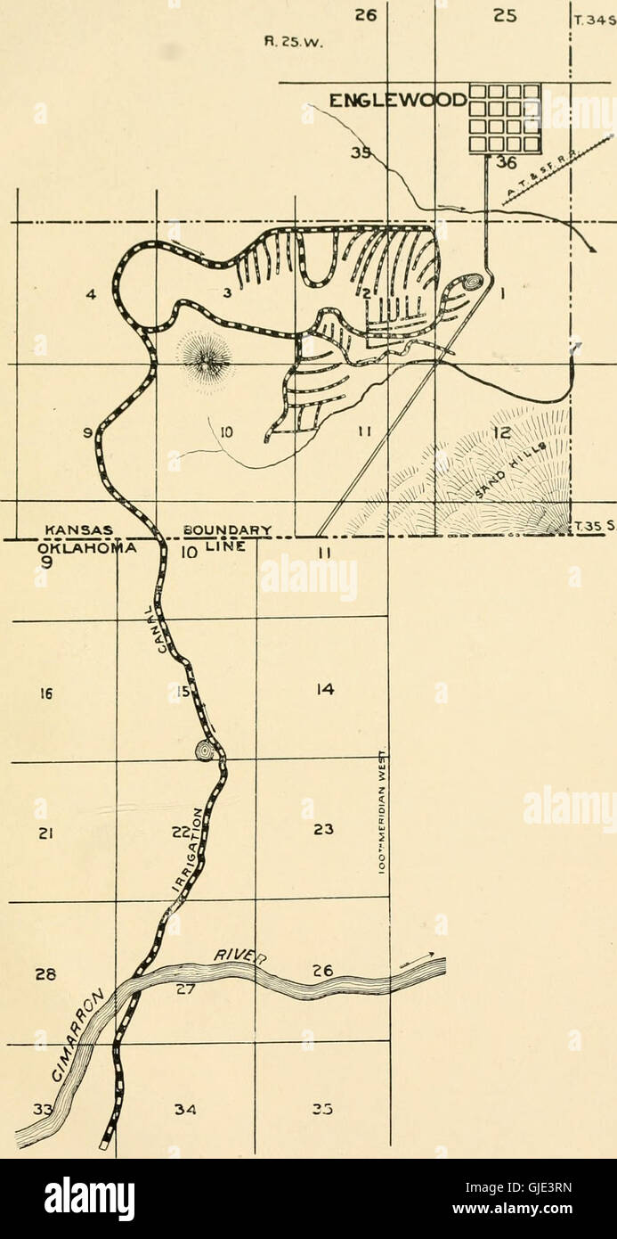 Underground waters of southwestern Kansas (1897 Stock Photo - Alamy