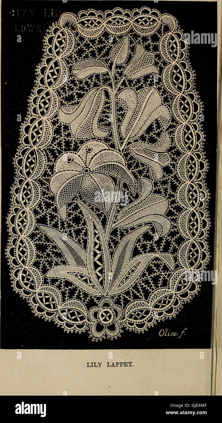 The Honiton Lace Book, published in 1875, serves as a detailed guide to ...