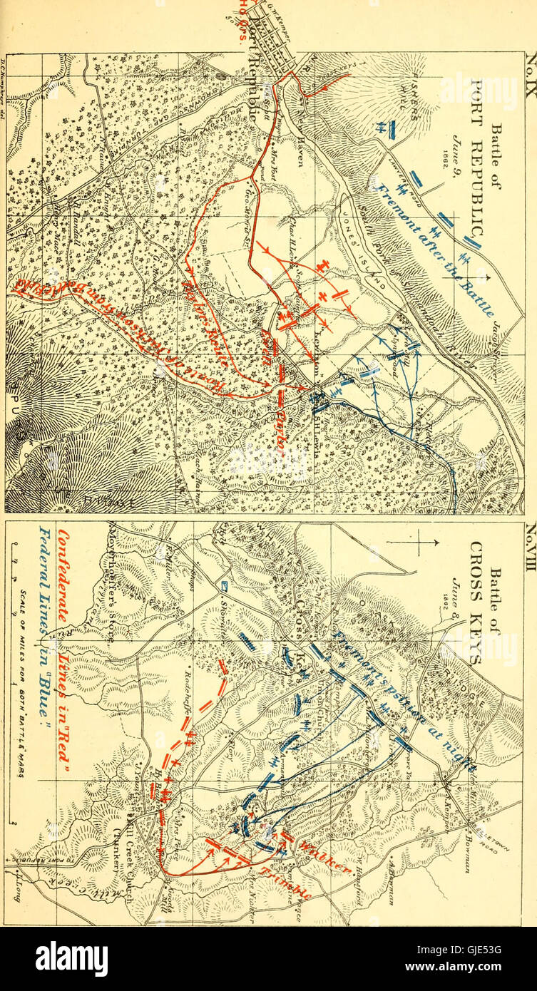 Civil war military campaigns 1861 1862 hi-res stock photography and ...
