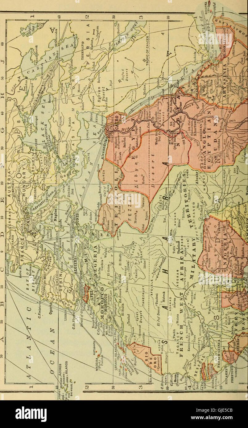Europe 1915 map hi-res stock photography and images - Alamy