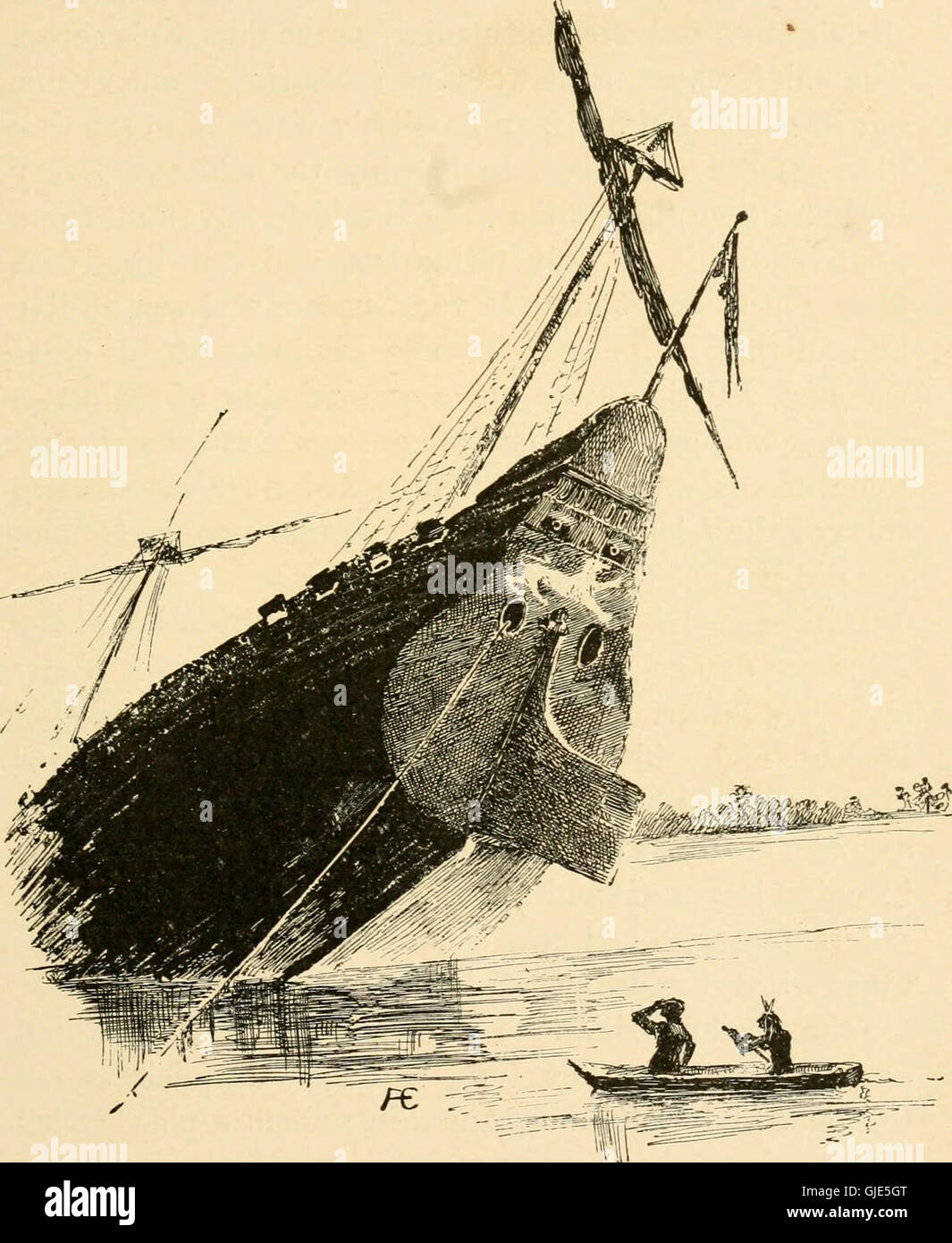 A historical account of Christopher Columbus' journey to the New World ...