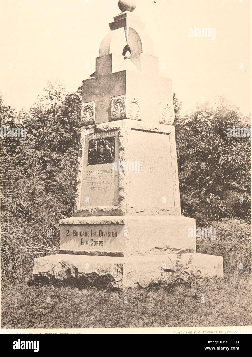 Battle of gettysburg map hi-res stock photography and images - Alamy