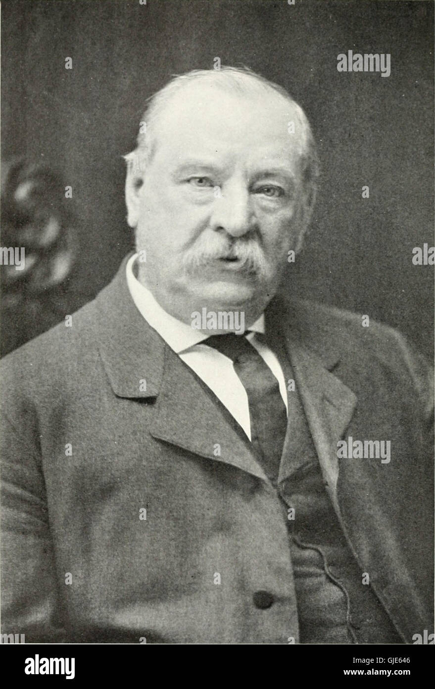 This document or event details the Grover Cleveland memorial service ...