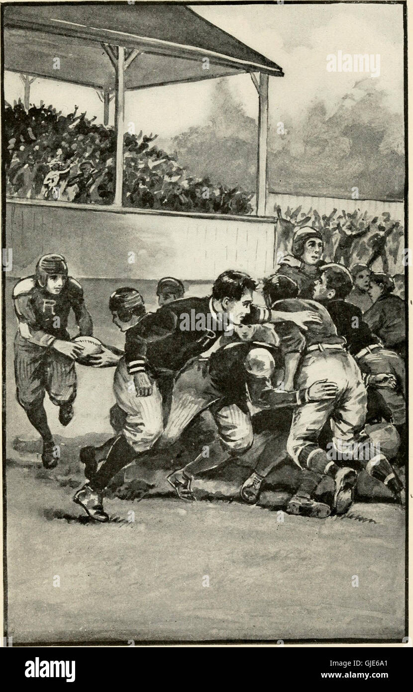 'The Winning Touchdown' is a 1911 film depicting a dramatic moment in a ...