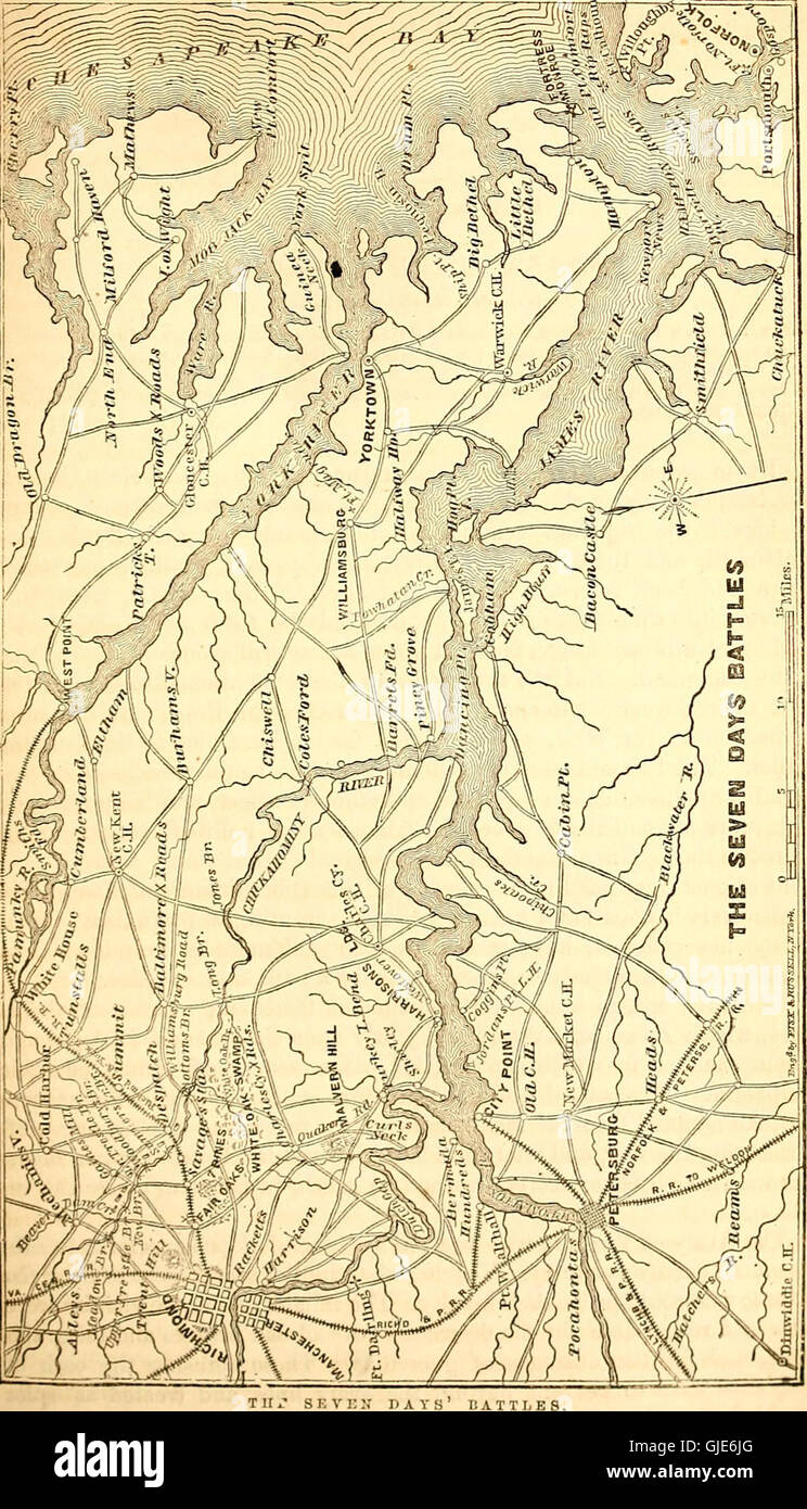 Book cover of 'The History of the Civil War in America', offering a ...