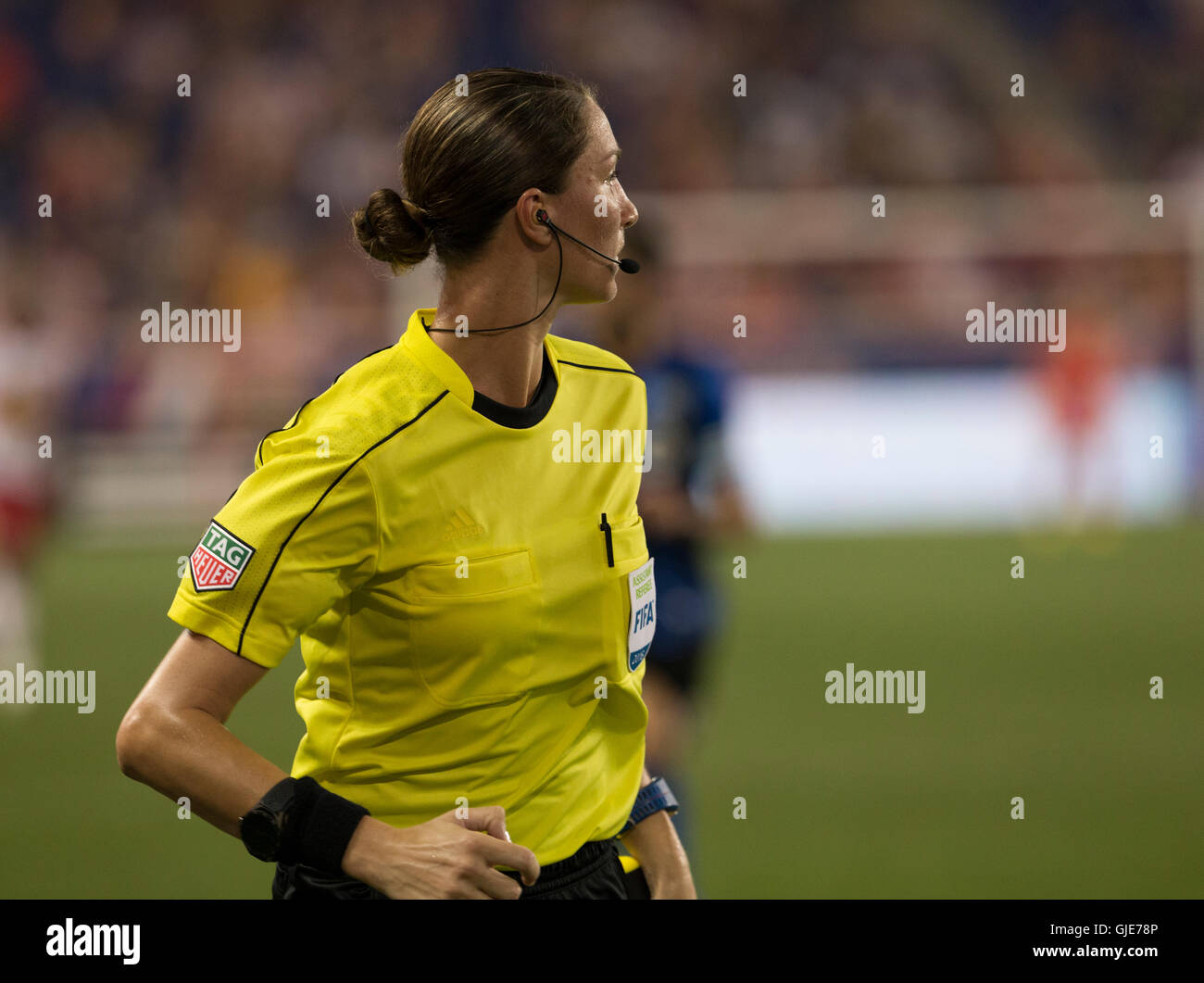 Harrison, United States. 13th Aug, 2016. Assistant referee Kathryn ...