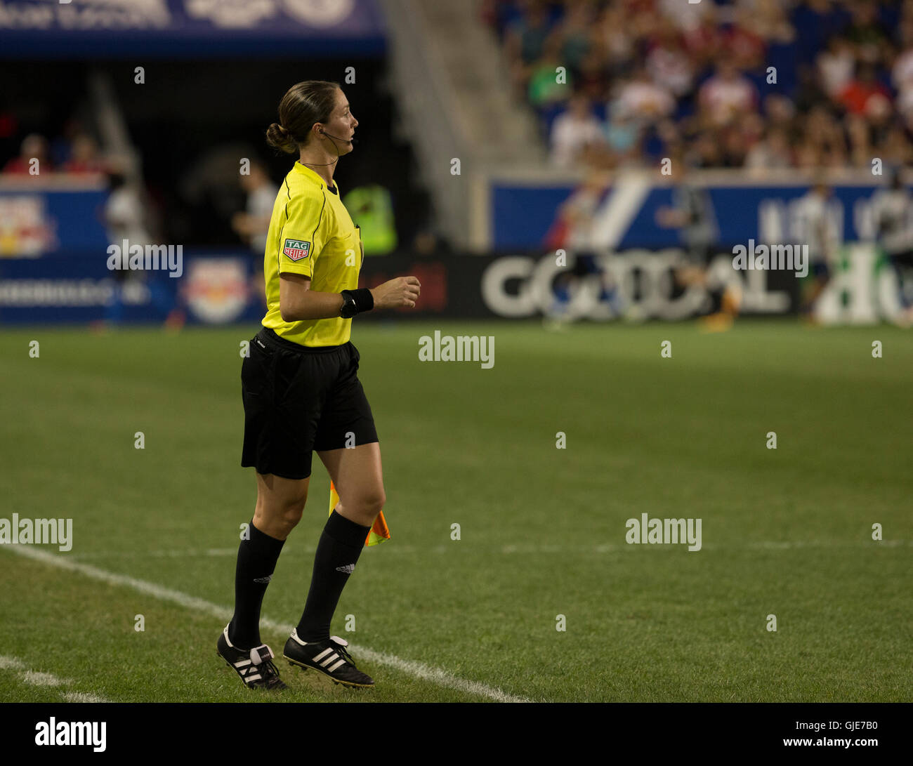Harrison, United States. 13th Aug, 2016. Assistant referee Kathryn ...