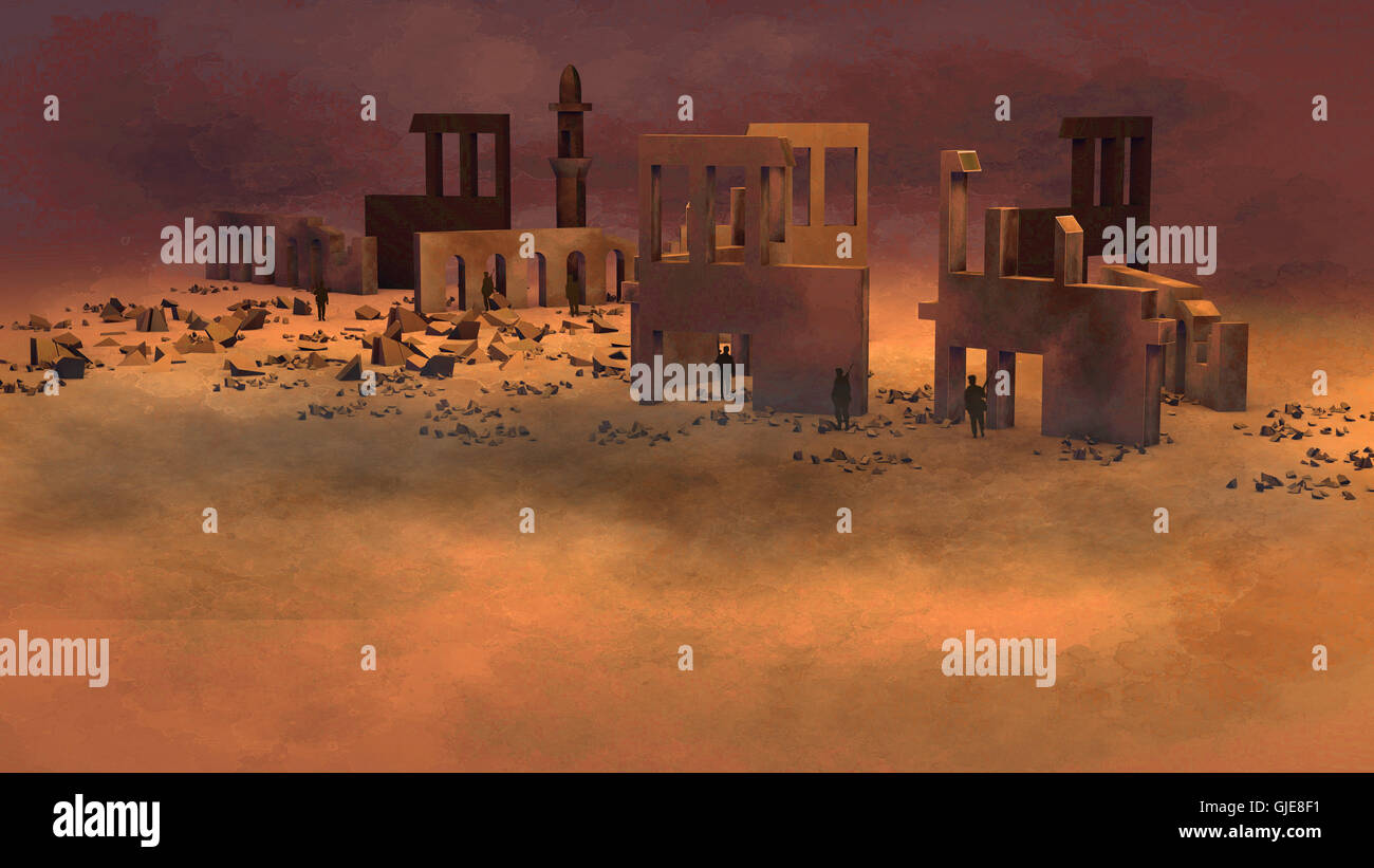 War zone hi-res stock photography and images - Alamy