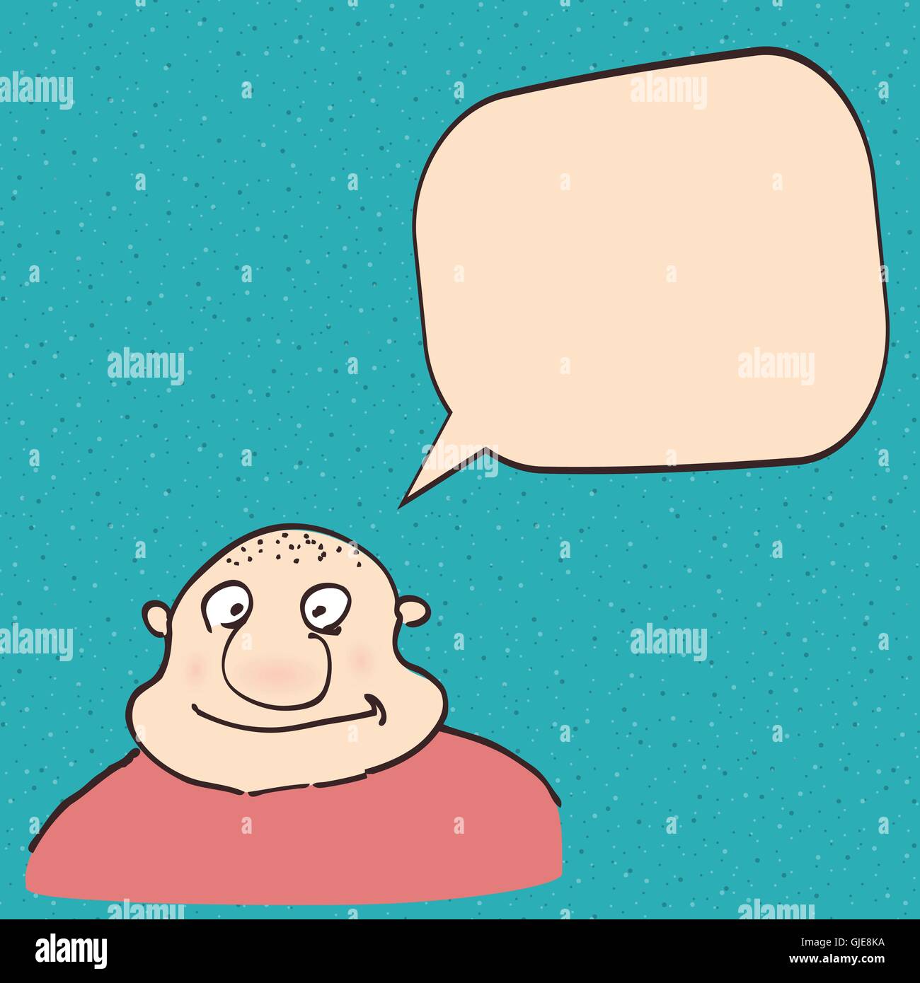 Cartoon man talking Stock Vector Image & Art - Alamy