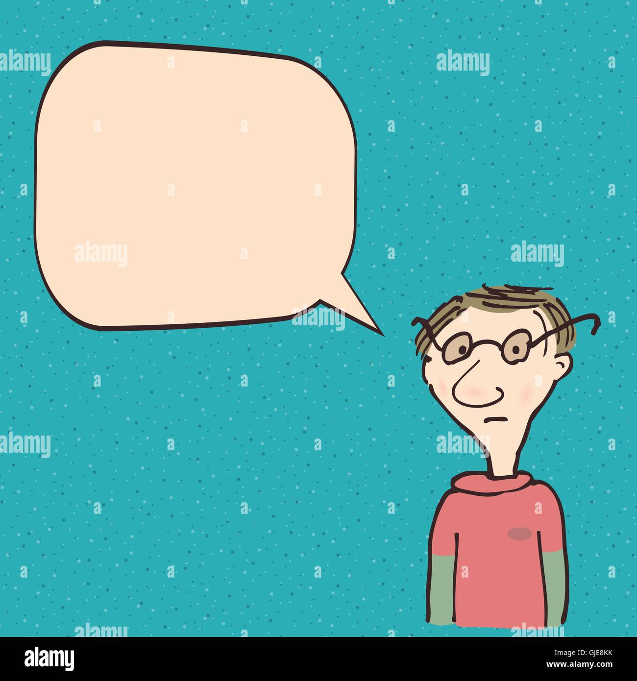 Man typing cartoon hi-res stock photography and images - Alamy