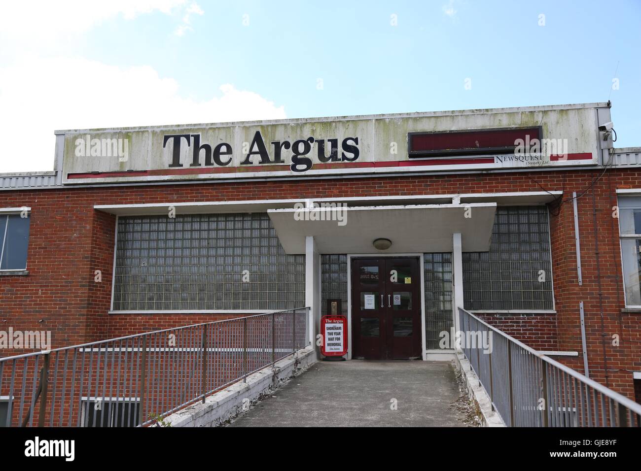 Brighton argus newspaper hi-res stock photography and images - Alamy