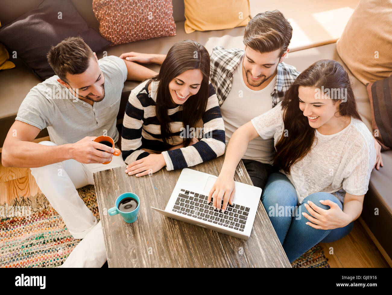 Study friends hi-res stock photography and images - Alamy