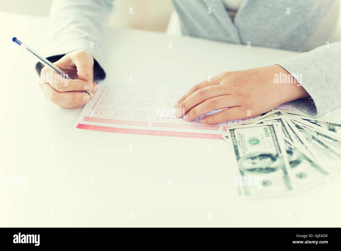 Girl Lottery Ticket High Resolution Stock Photography and Images - Alamy