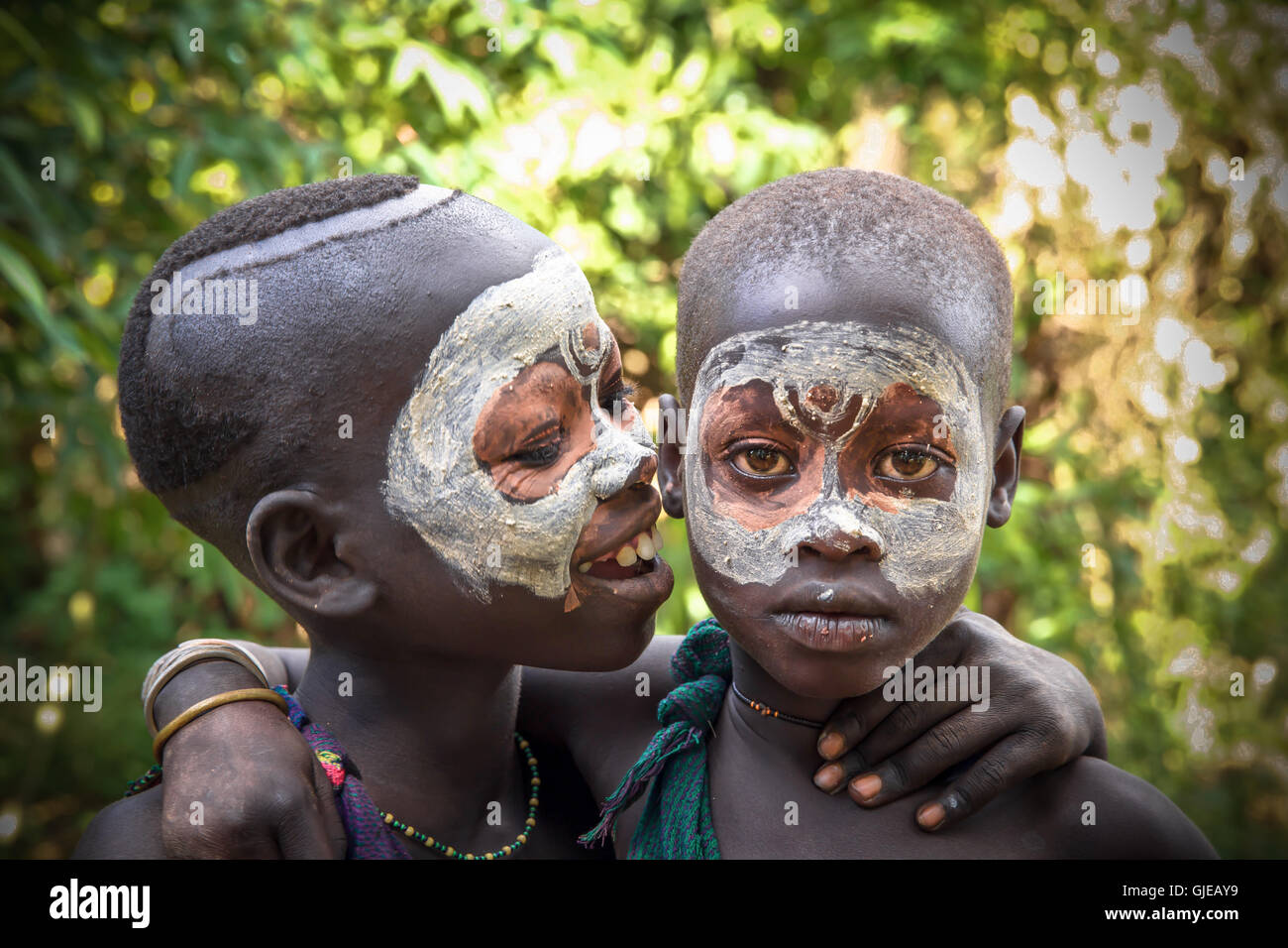 Suri tribe in Ethiopia Stock Photo - Alamy
