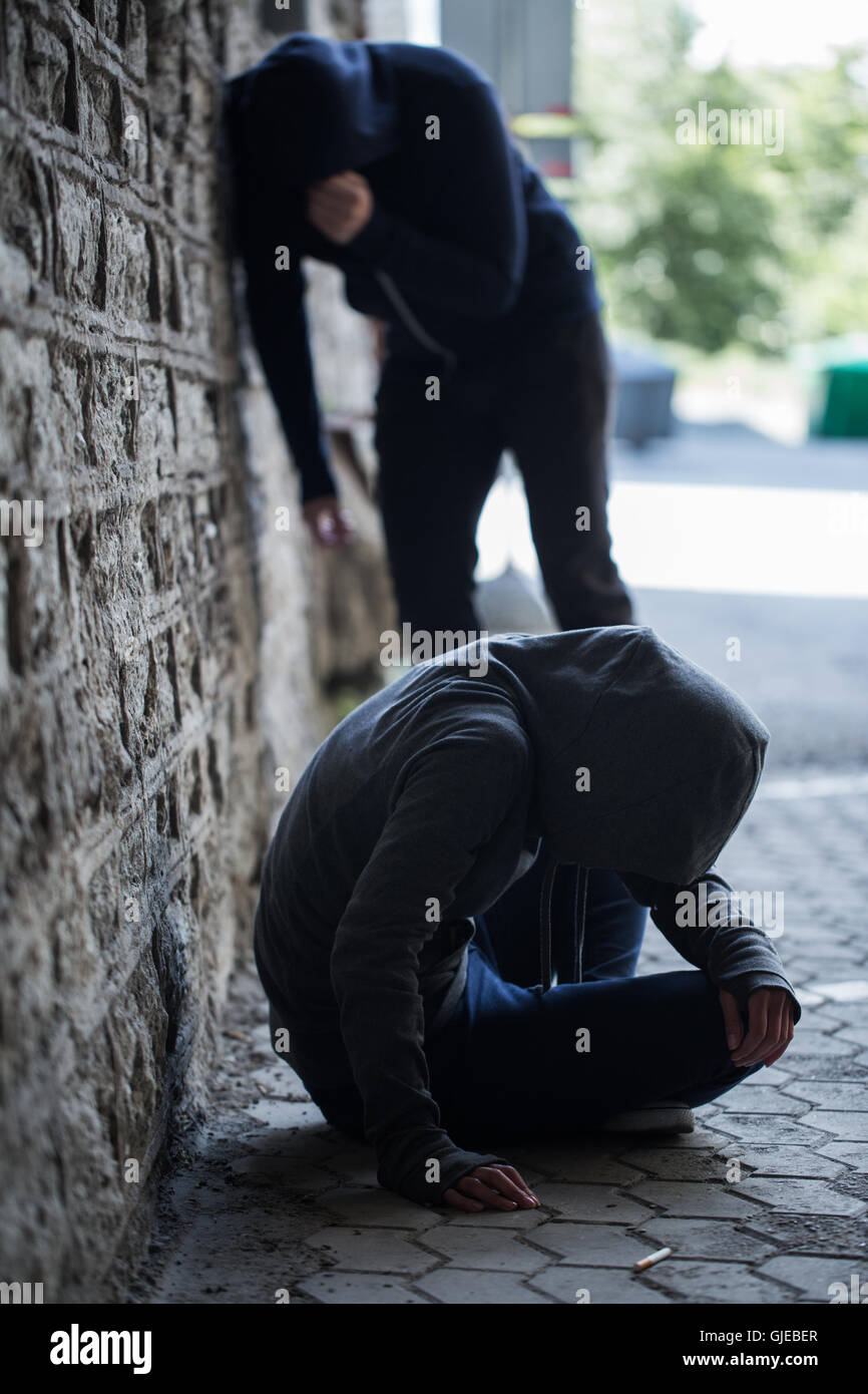 Drug abuse street hi-res stock photography and images - Alamy