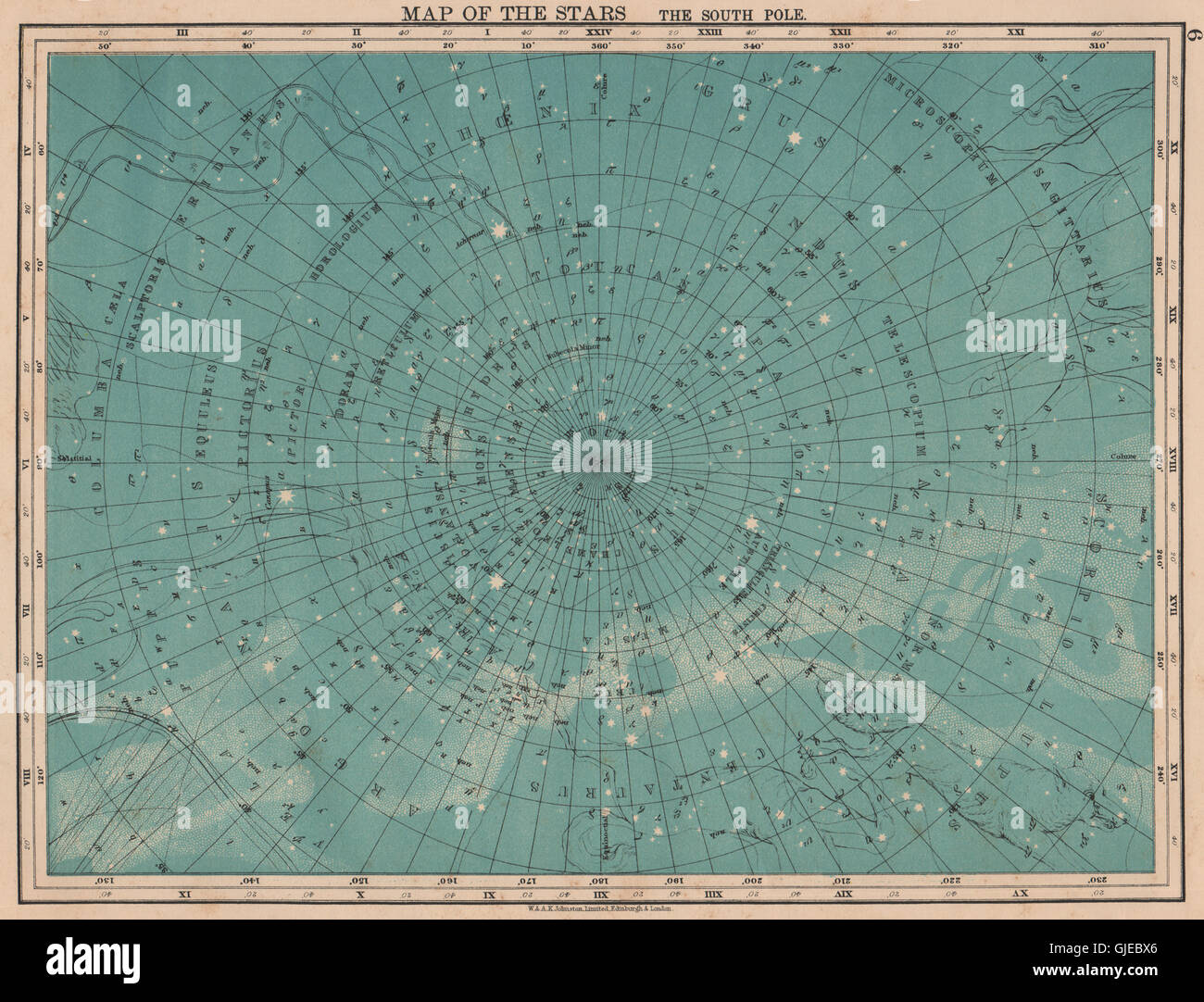 Map Of Indian Astronomy Stars