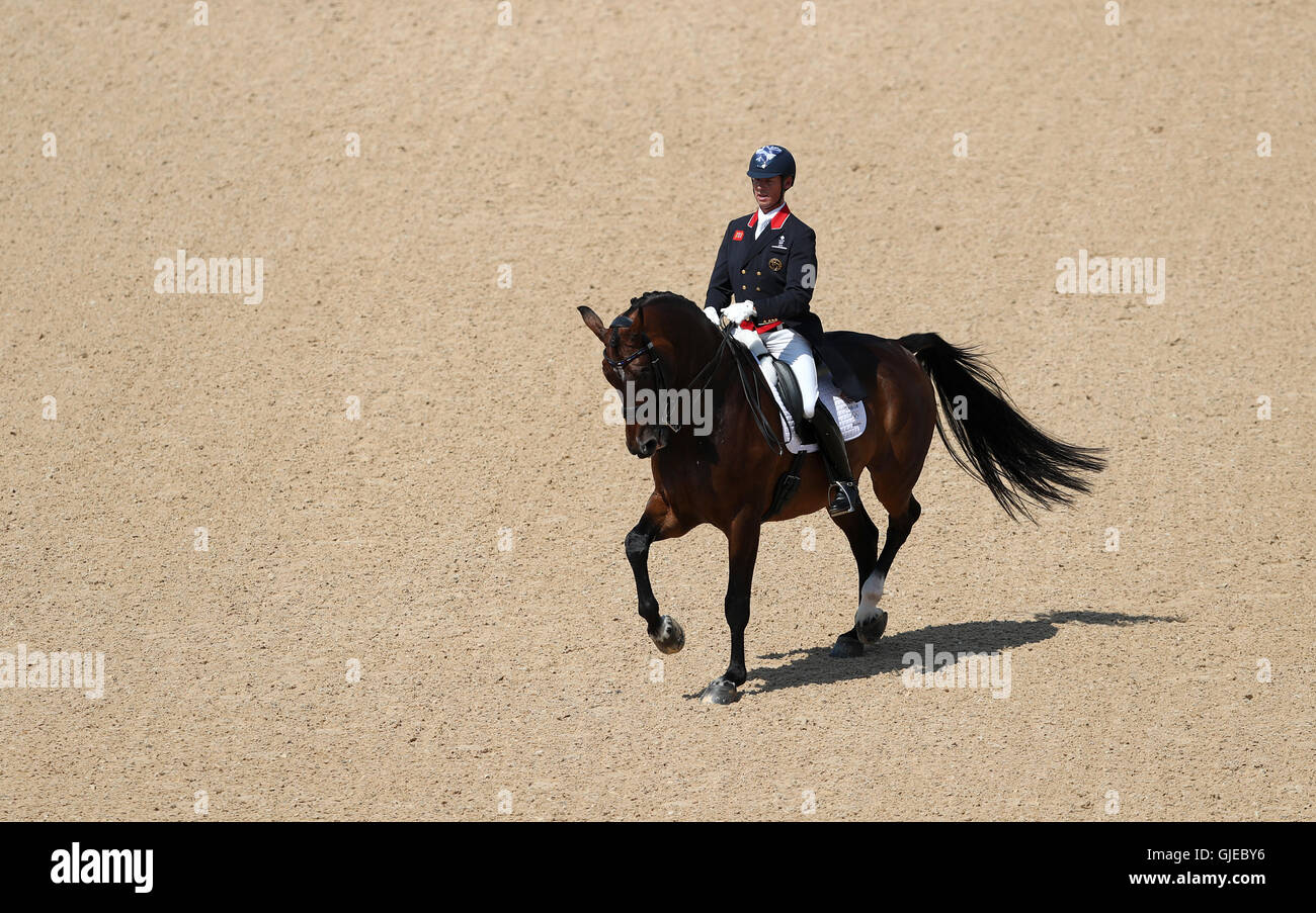 Great Britain's Carl Hester in action during the Dressage Individual ...