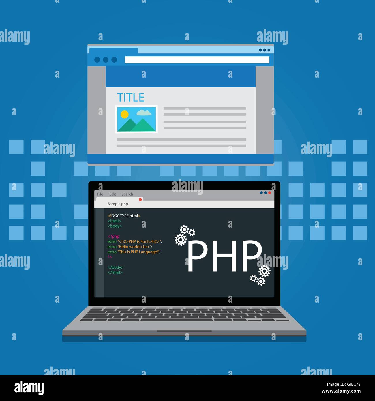 Low code development Stock Vector Images - Alamy