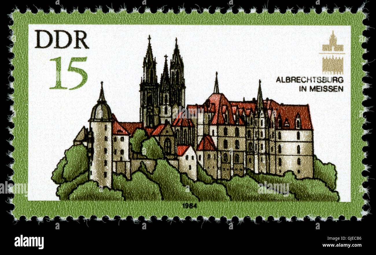 This stamp from East Germany (DDR), catalog number MiNr 2870, was ...