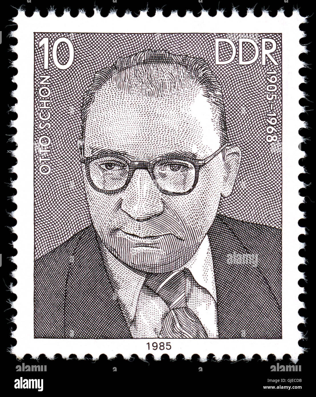 The 1985 DDR MiNr 2922 stamp from East Germany features a design tied ...