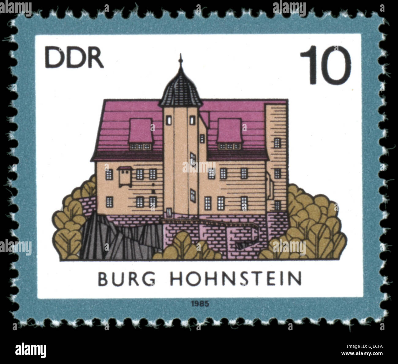 The DDR 1985 MiNr 2976 stamp is part of a series that reflects the ...