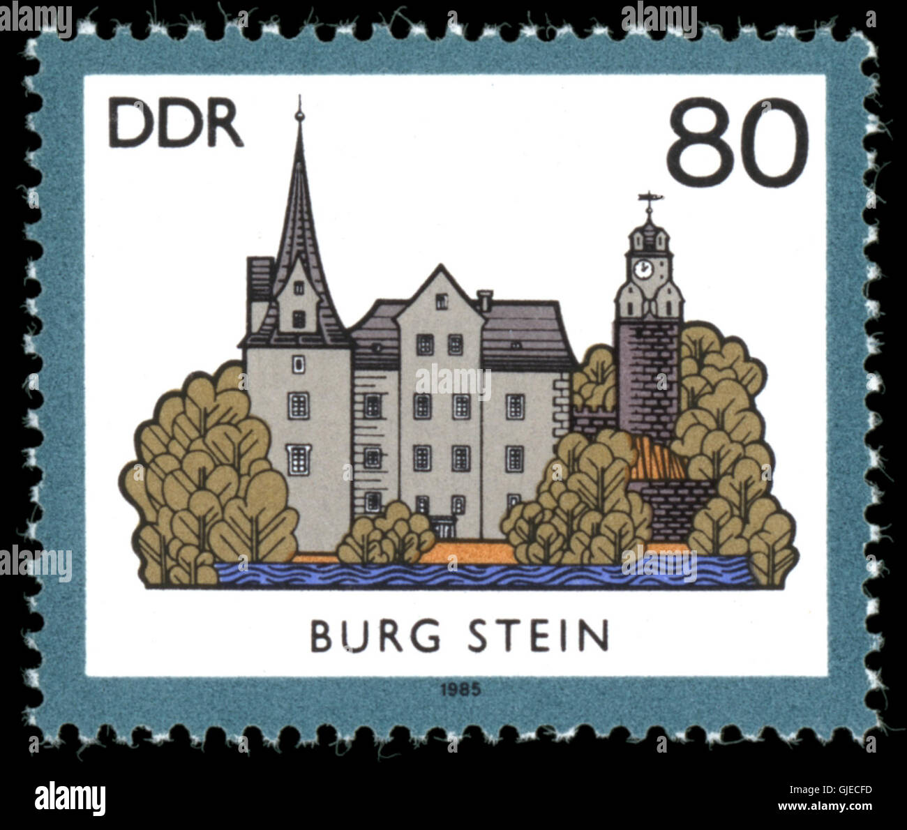 The 1985 MiNr 2979 stamp from the German Democratic Republic (DDR ...